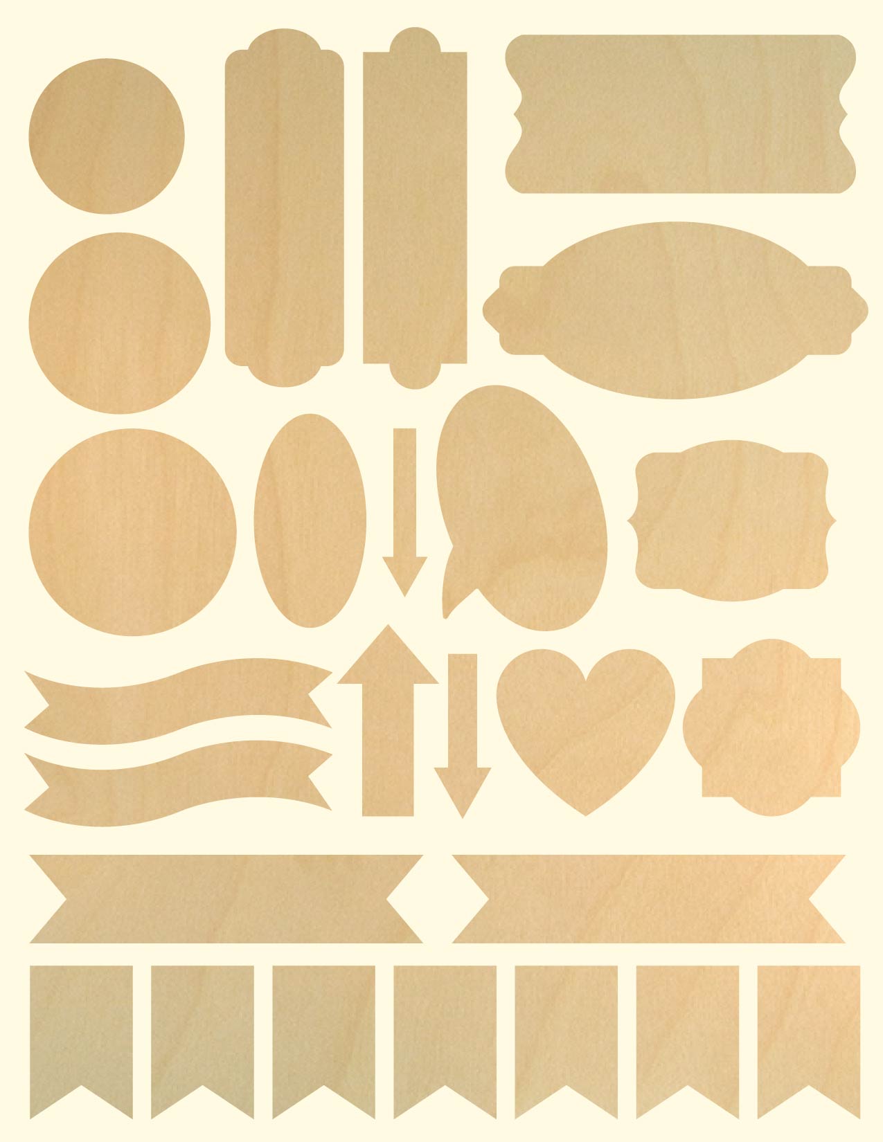Design Labels on Real Wood Paper – Etc Papers