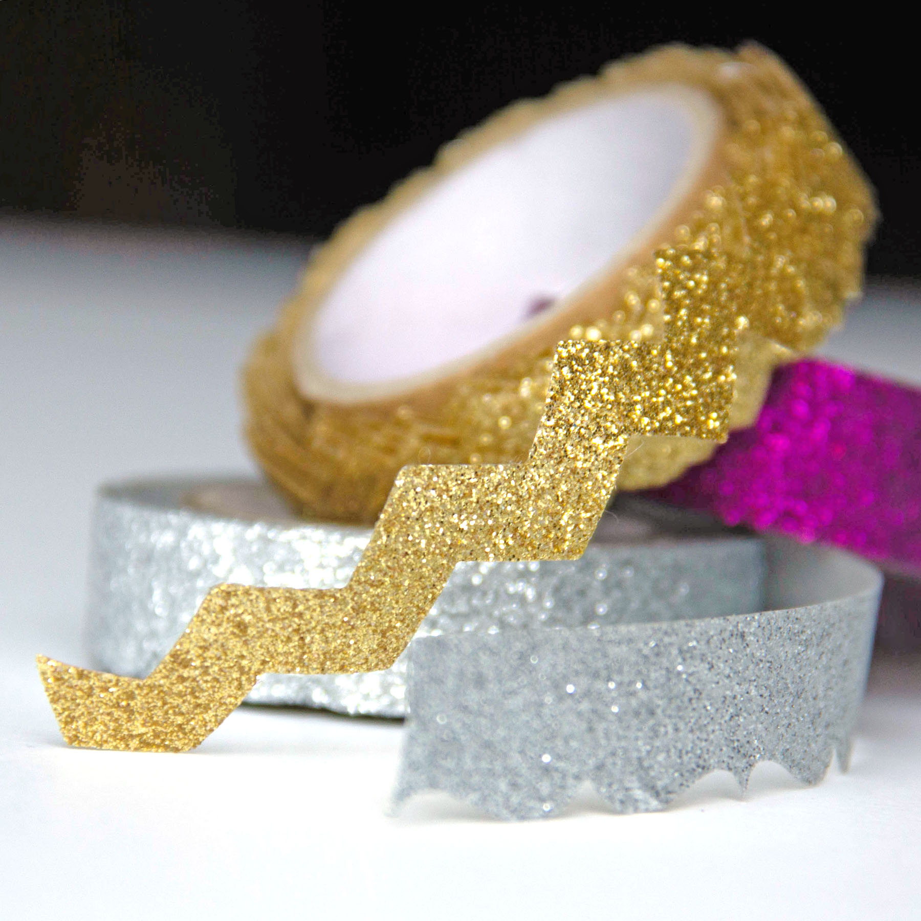 Stuck on Glitter Tape! – Etc Papers