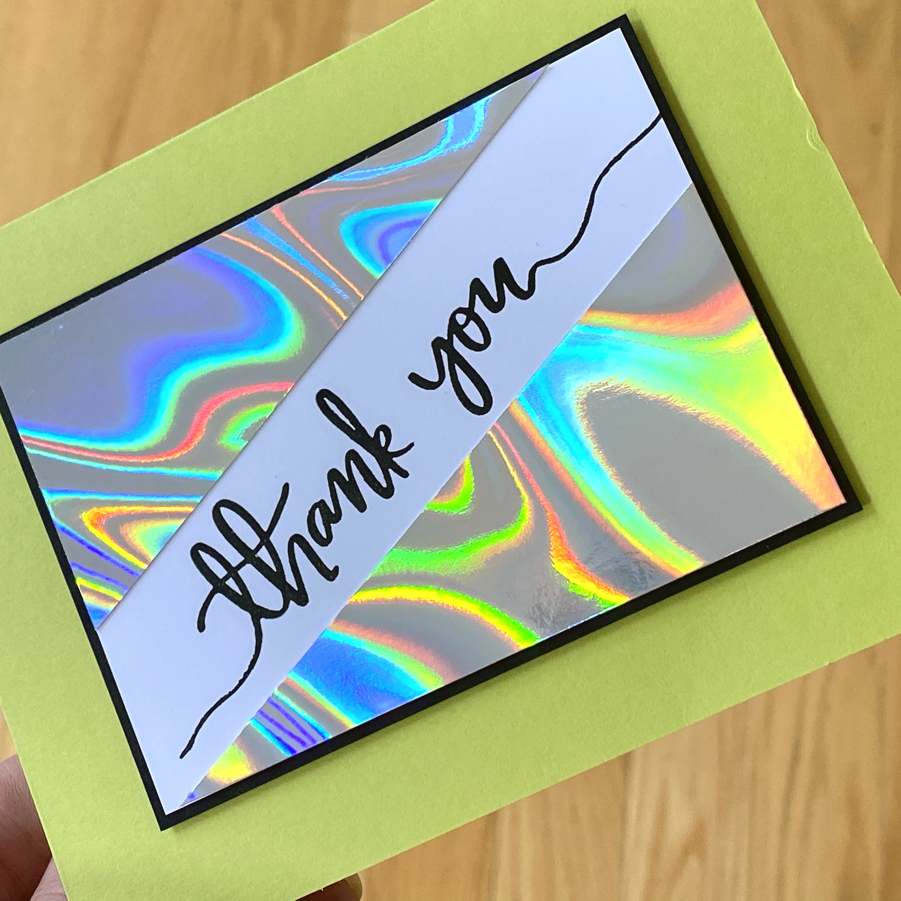 Lava Hologram Cardstock – Etc Papers