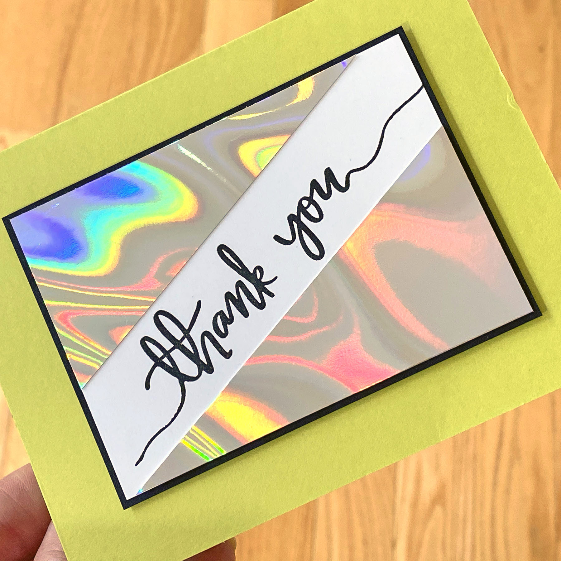 Lava Hologram Cardstock – Etc Papers