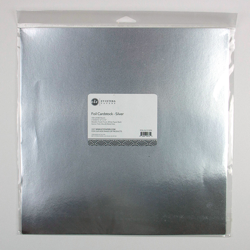 Silver & Gold Foil Cardstock – Etc Papers