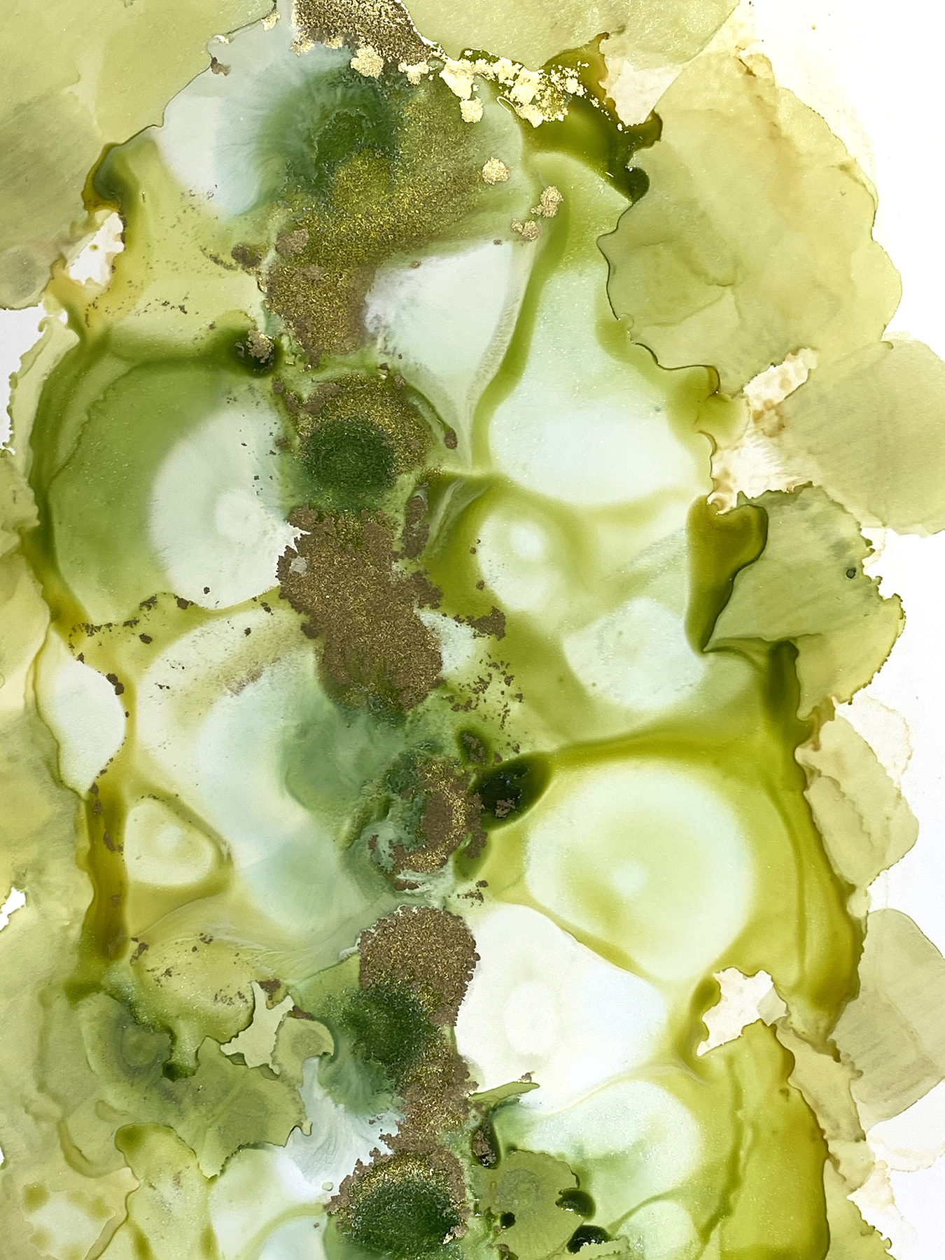 EVO Paper in ACTION – Feeling Gold & Green – Etc Papers