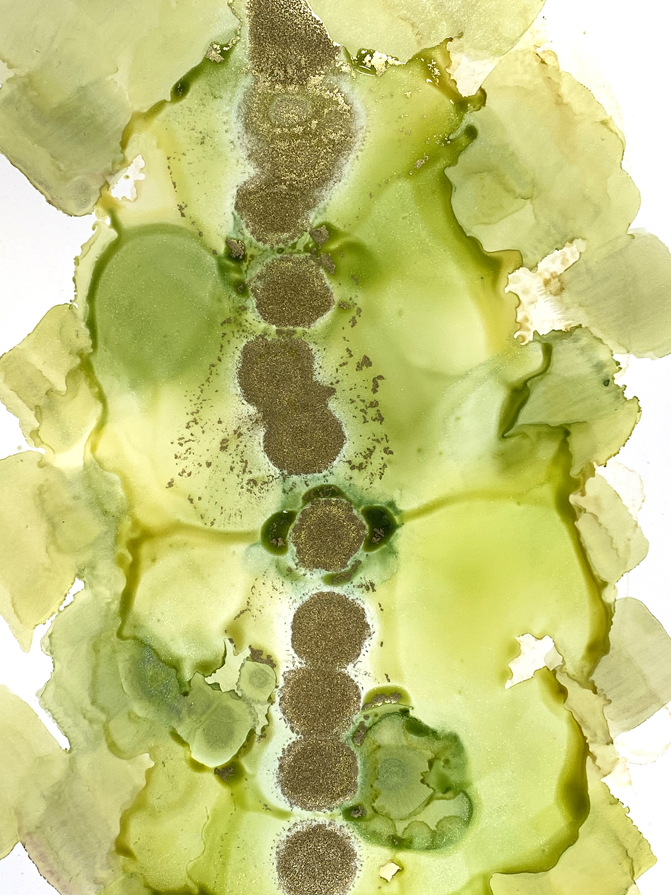 EVO Paper in ACTION – Feeling Gold & Green – Etc Papers