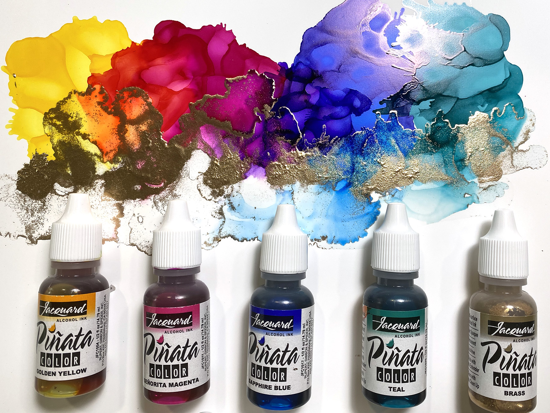 Coming Soon… Piñata Alcohol Inks and EVO Synthetic Paper = The perfect ...